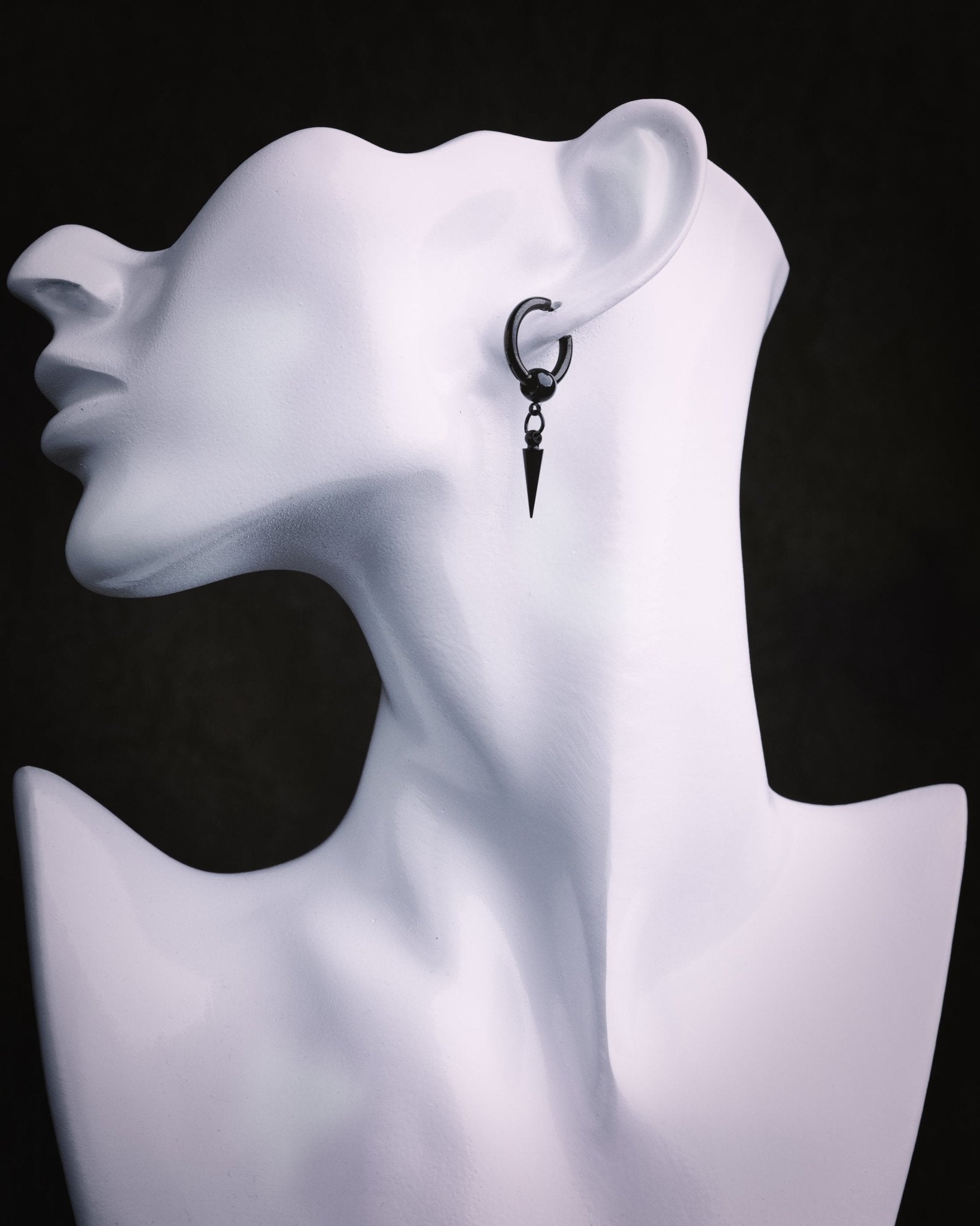 Earrings – Crimson Shadows
